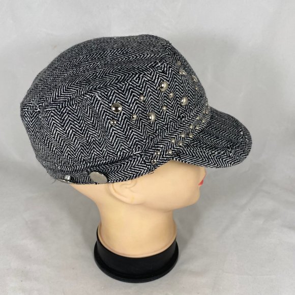 Scala | Accessories | Scala Pronto Military Cadet Hat With Decorative ...